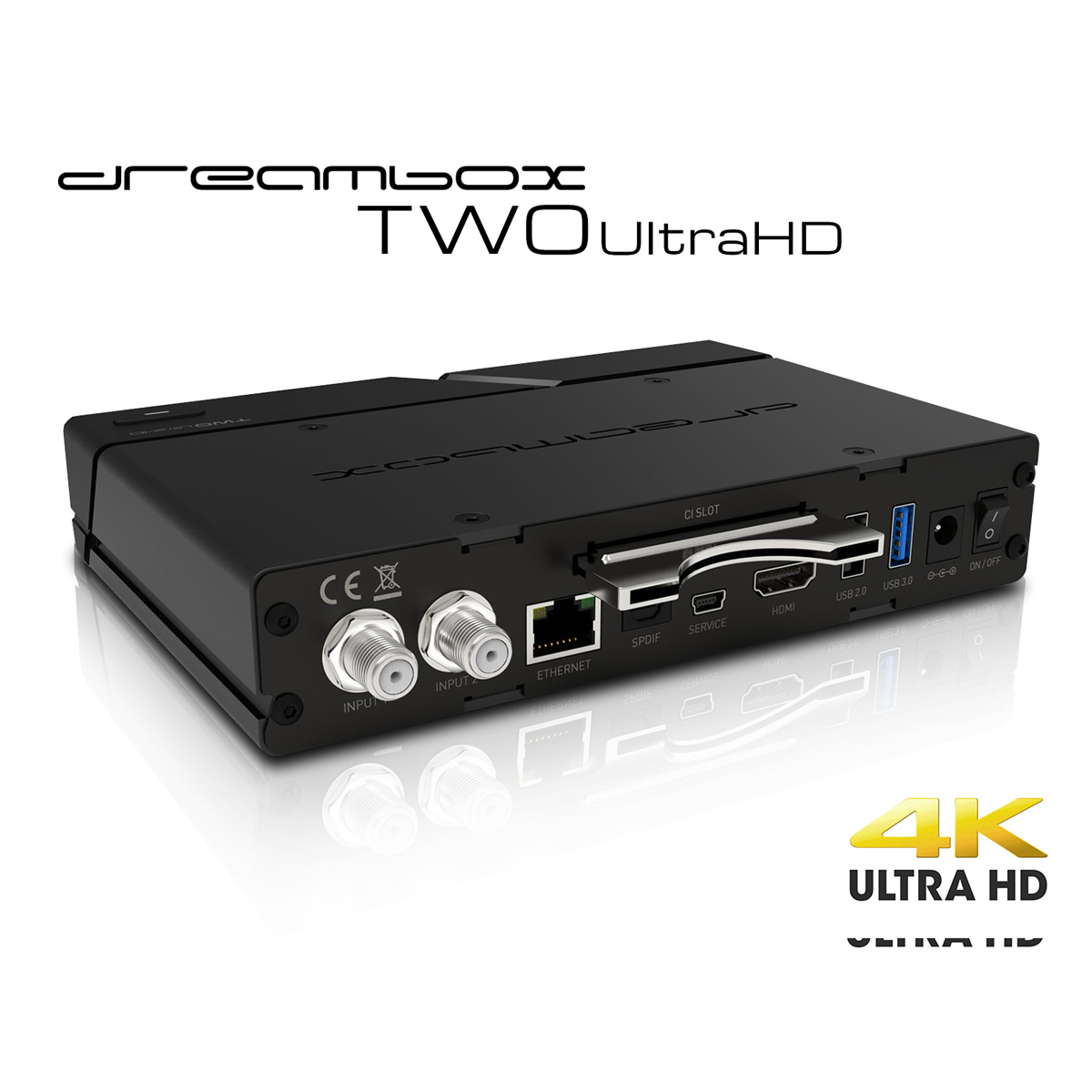 Dreambox Two Ultra HD 2x DVB-S2X MIS Tuner 4K